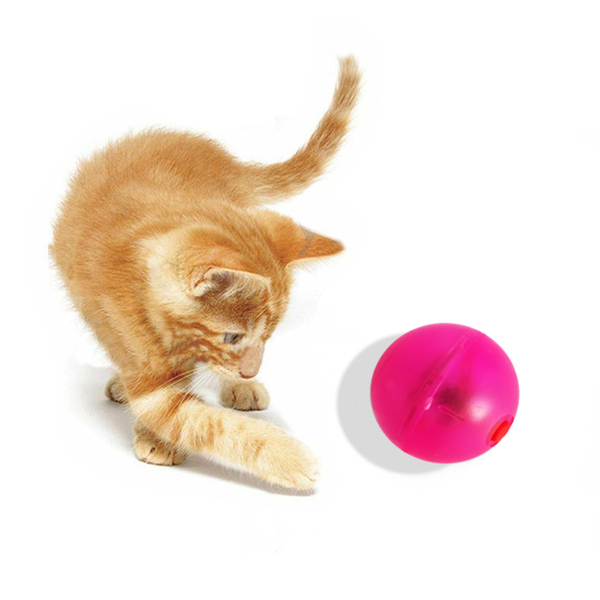 Cat Toy for Fun Light and Sound Ball with 4 Kinds of Sound